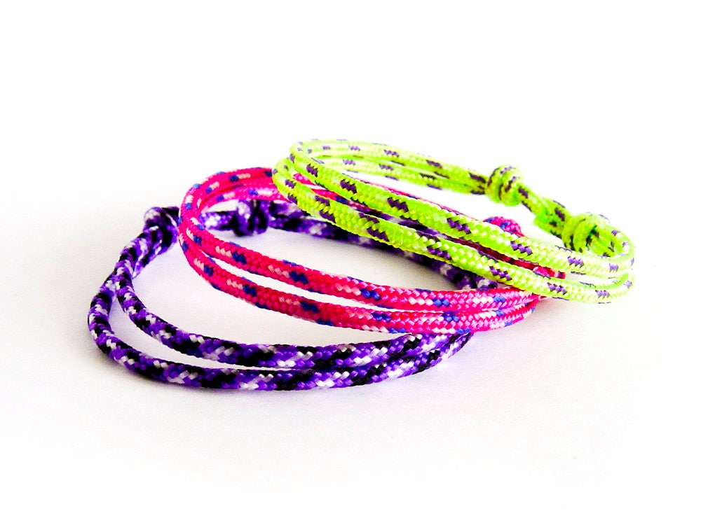 His And Hers Nerd Gifts, Camping, Nerdy And Cute Rope Bracelet, Long ...