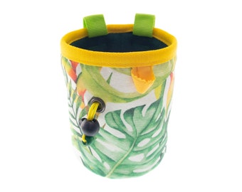 Chalk Bags and Rock Climbing Jewelry. Handmade at nadamlada.com