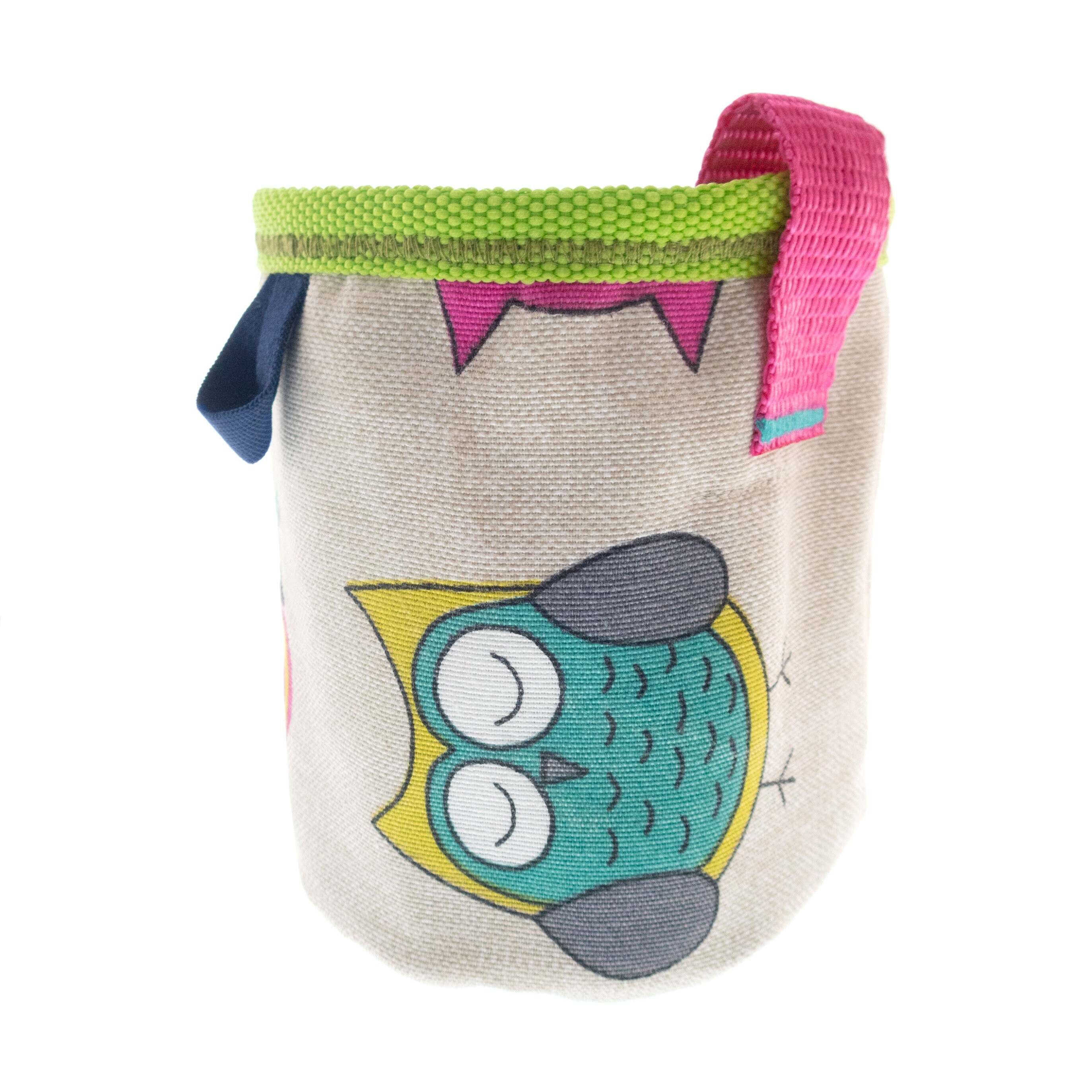 Childrens Climbing Chalk Bag, Kids Funny Equipment Chalk Pouch Pink. S Size