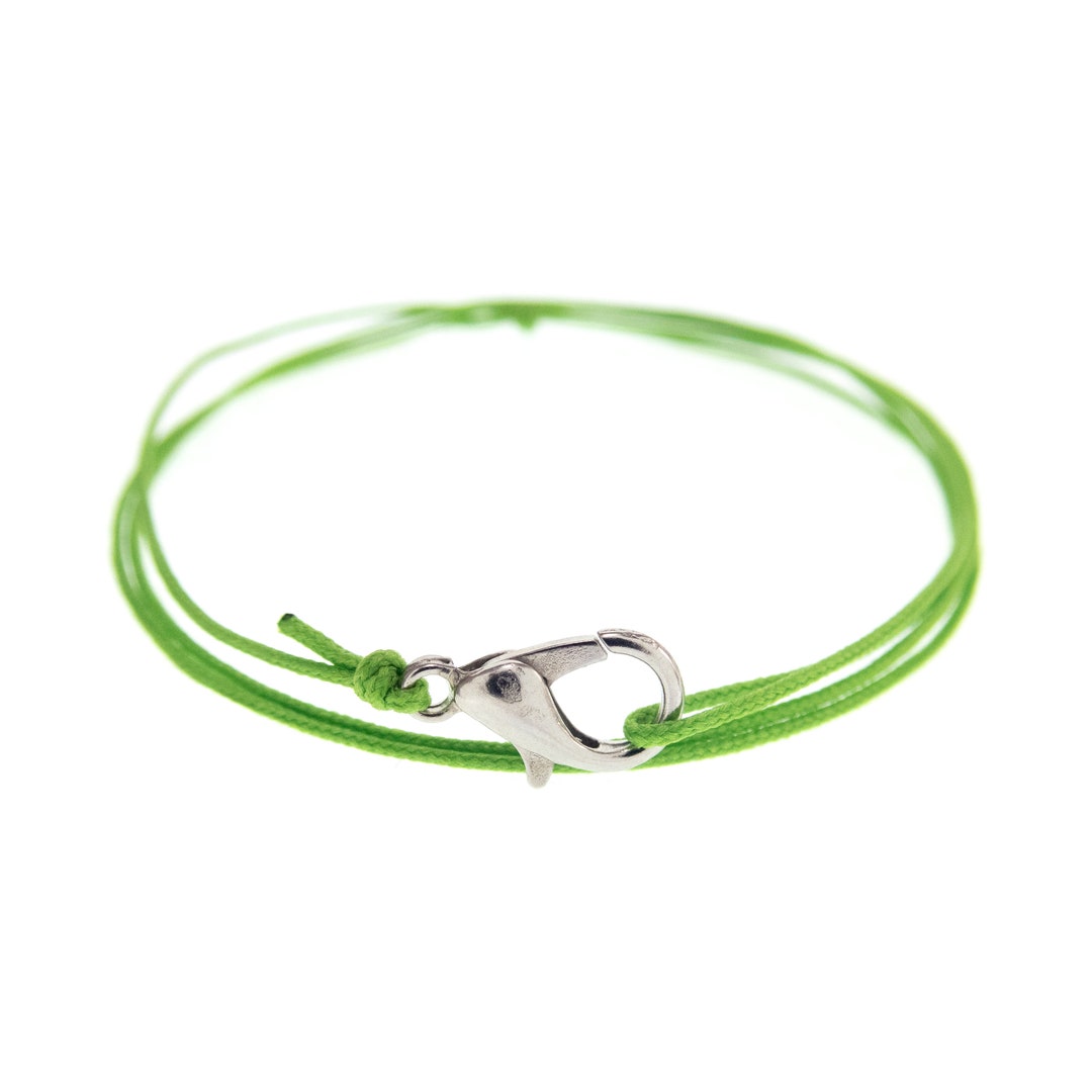 String Bracelet Adjustable Knot. Friendship Cord Bracelet for Guys ...