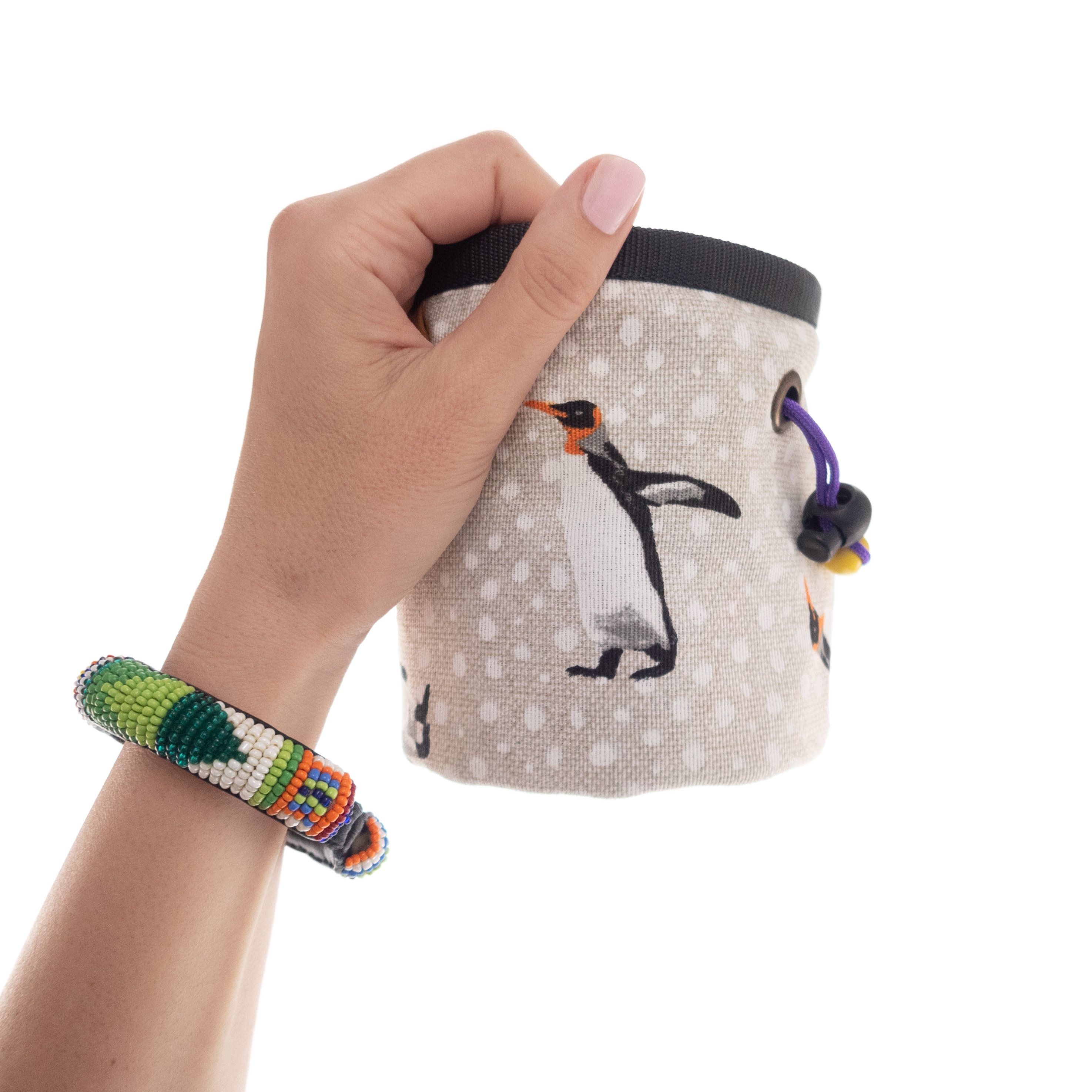Penguin Chalk Bag Attach to Harness, Small Kids Mini Chalk Pouch for ...