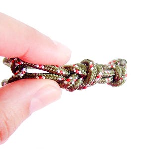 Figure Eight Rope Bracelet Men, Rock Climbing Bracelet, Knot Bracelet ...