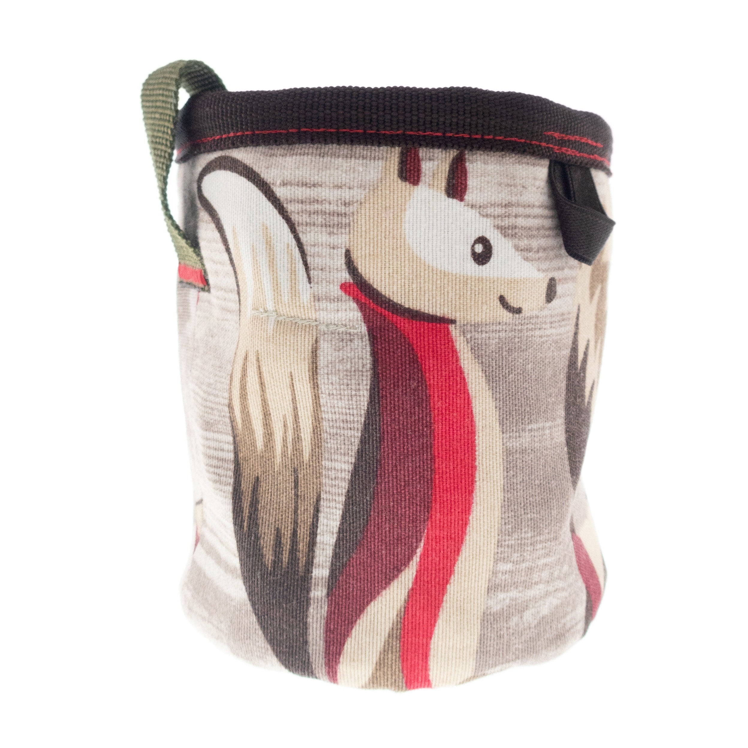 Small Kids Chalk Bag, Cool Fox Rock Climbing Chalk Bag, Best Funny ...