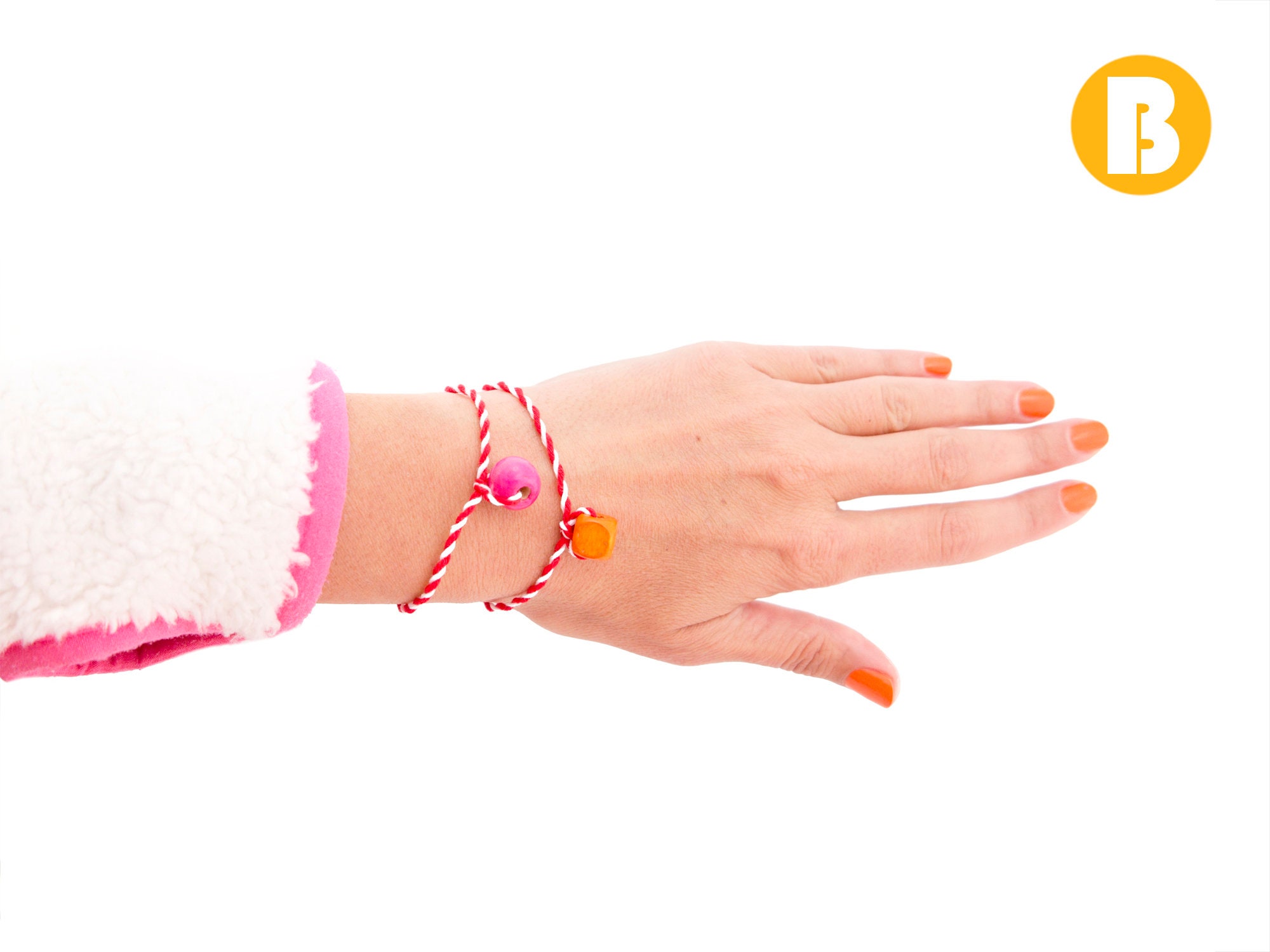 Martenitsa Bracelet. Martenica. Martenici. Martenichki. Martenicka ...