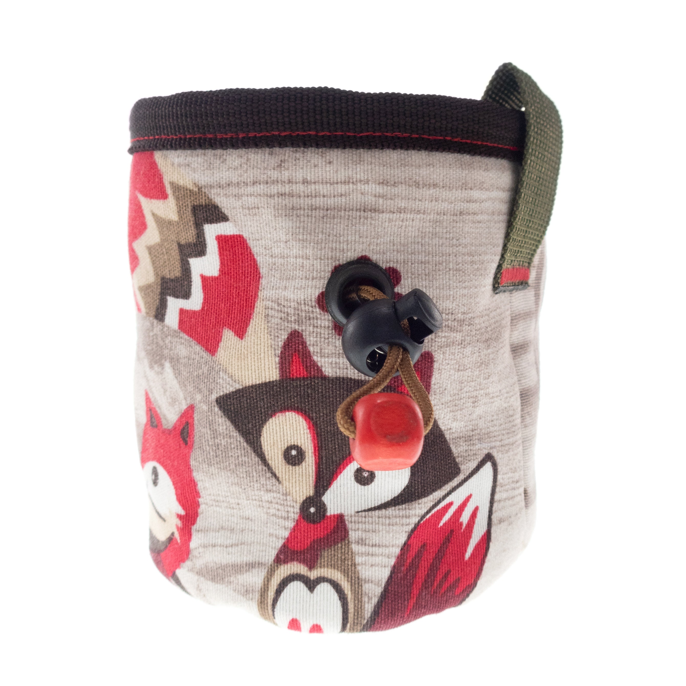 Small Kids Chalk Bag, Cool Fox Rock Climbing Chalk Bag, Best Funny ...