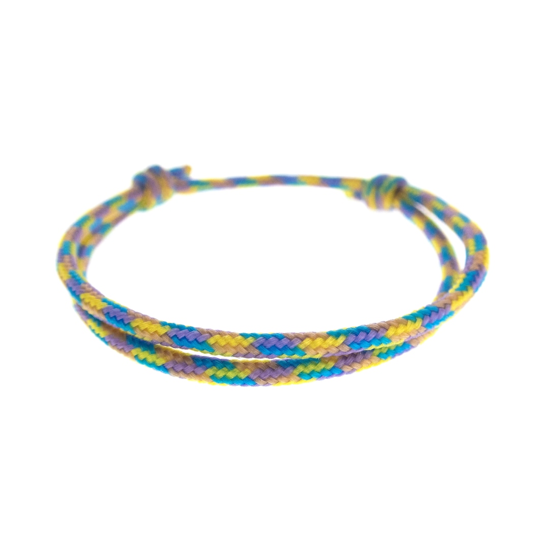 Handmade Cord Bracelets, Buddhist String Bracelet No Buckle. Buddha ...