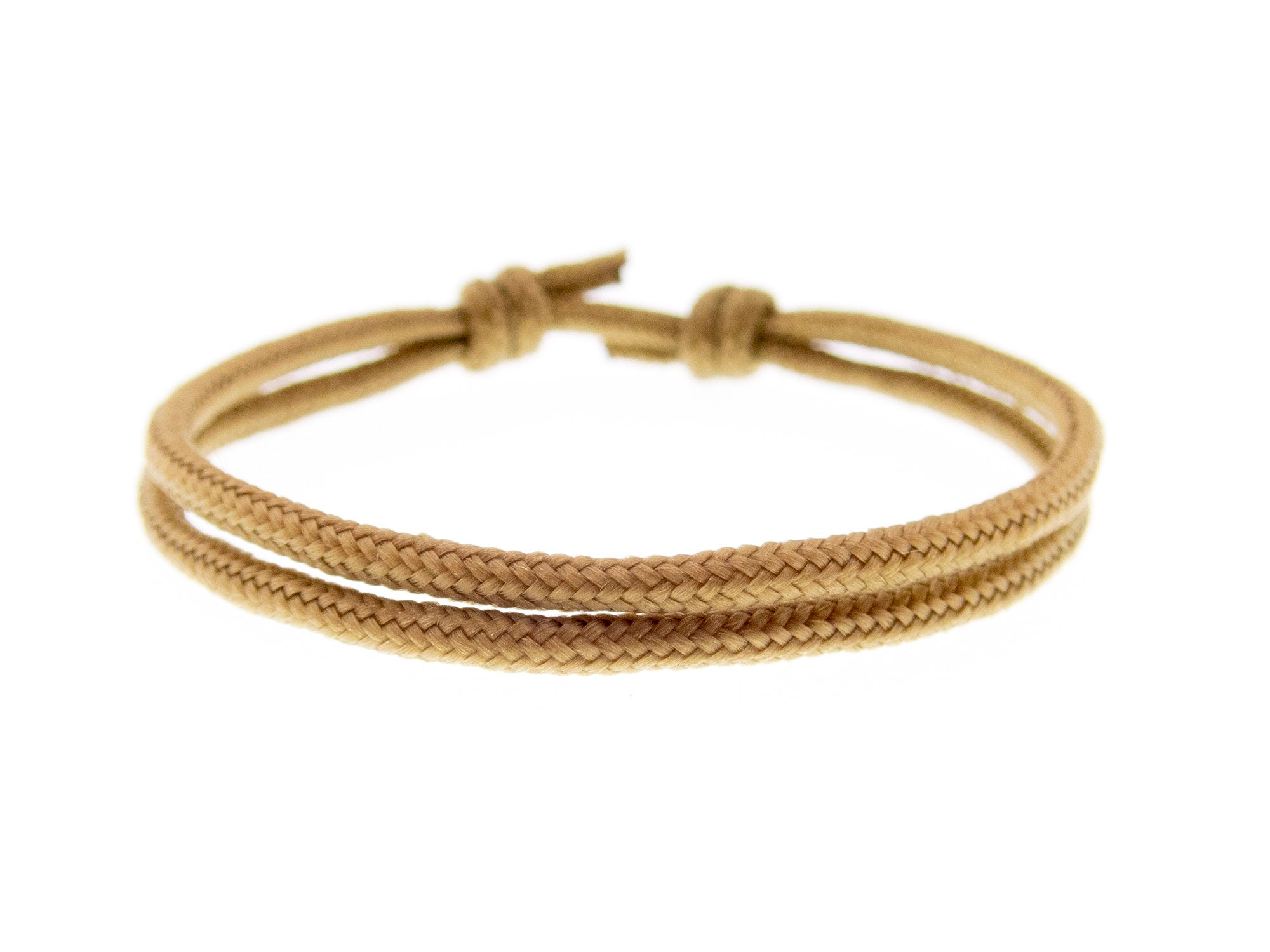 Rope Bracelet Men, Male Braided Thin Nautical Climbing Rope Wristband ...