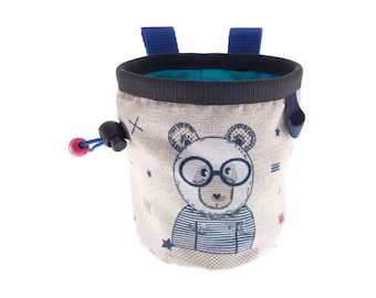 Chalk Bags and Rock Climbing Jewelry. Handmade at nadamlada.com