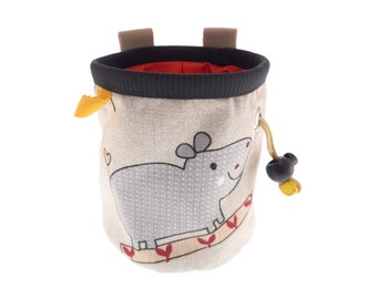 Chalk Bags and Rock Climbing Jewelry. Handmade at nadamlada.com