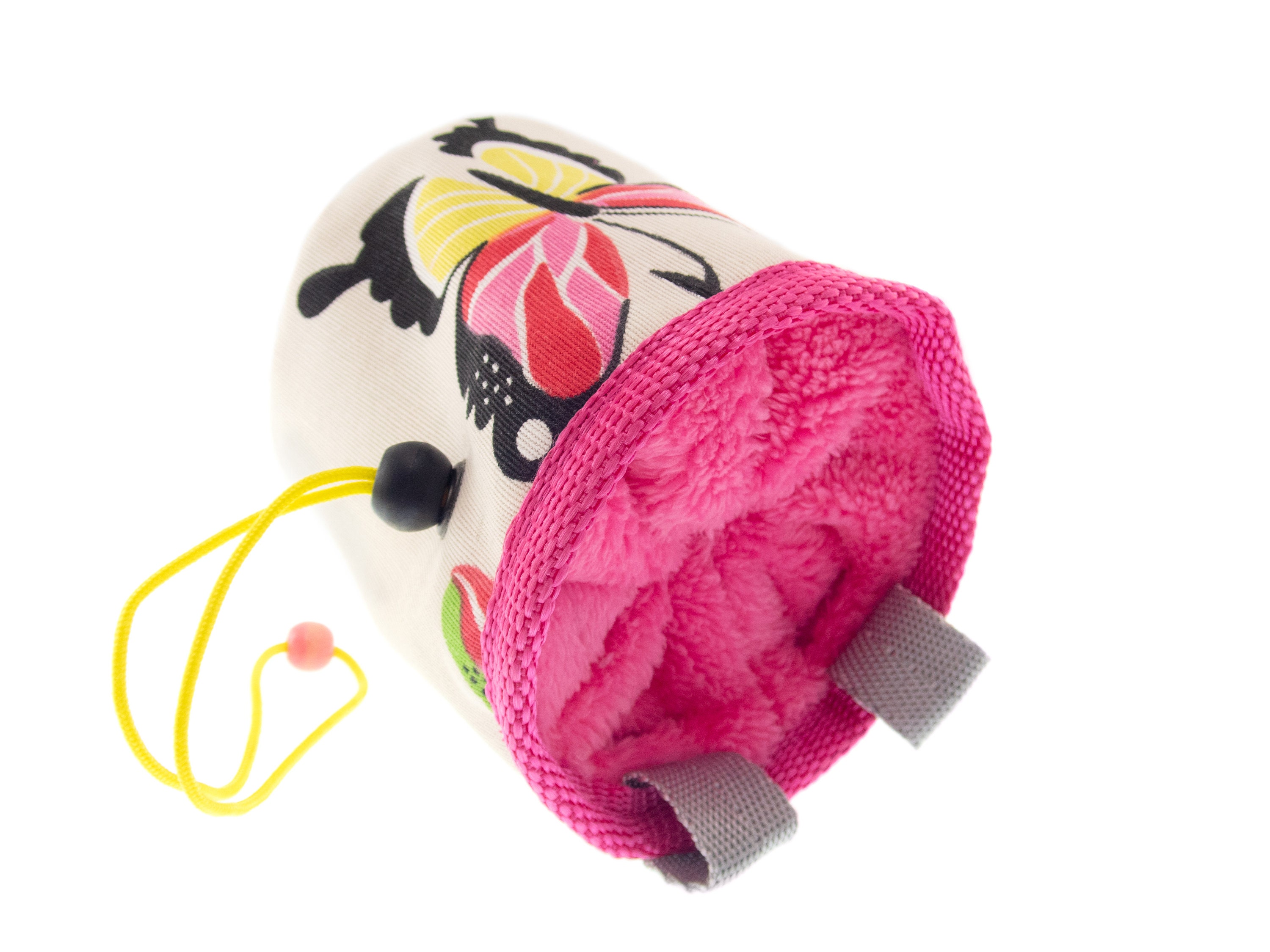 Childrens Climbing Chalk Bag, Kids Funny Equipment Chalk Pouch Pink. S Size