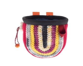 Chalk Bags and Rock Climbing Jewelry. Handmade at nadamlada.com