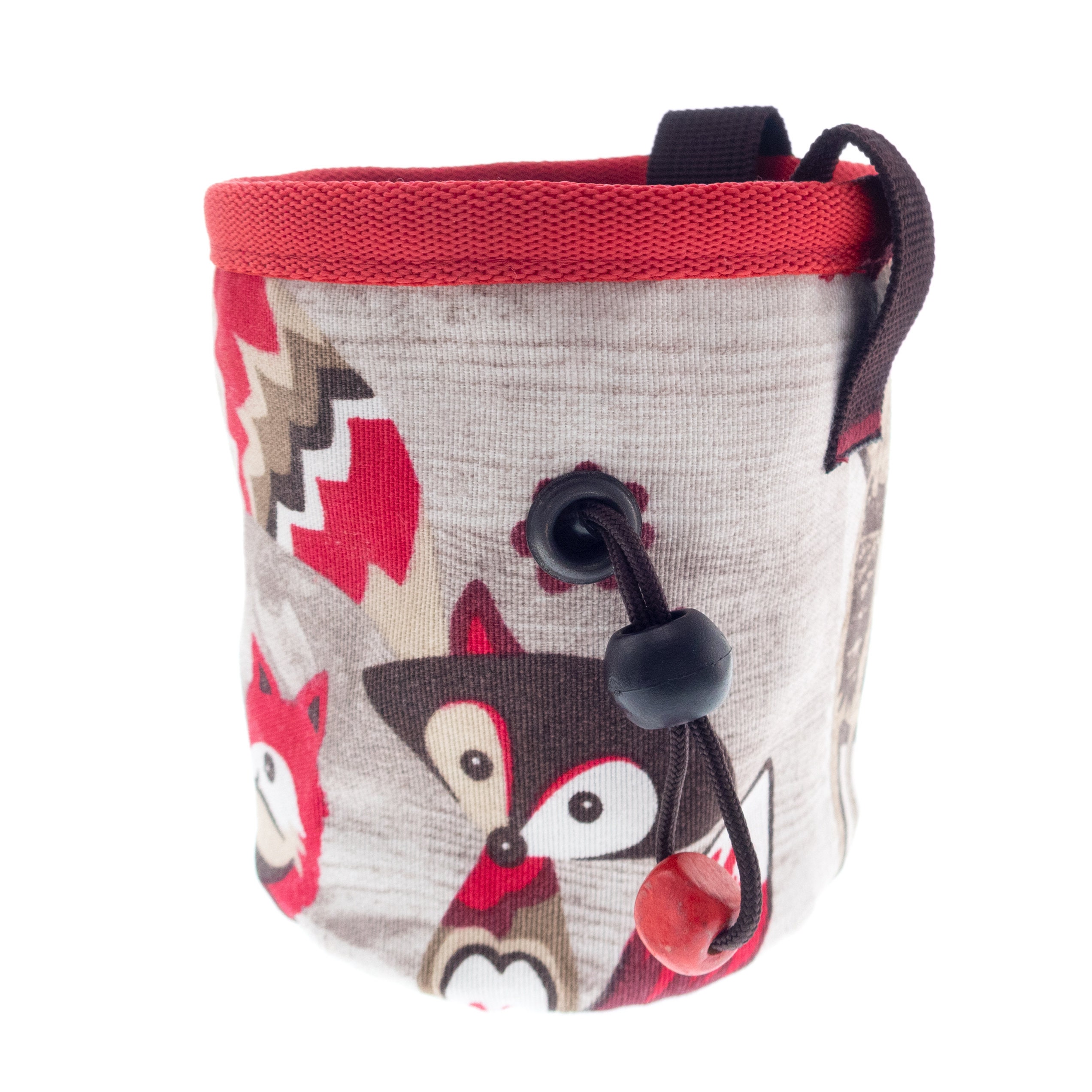 Small Kids Chalk Bag, Cool Fox Rock Climbing Chalk Bag, Best Funny ...