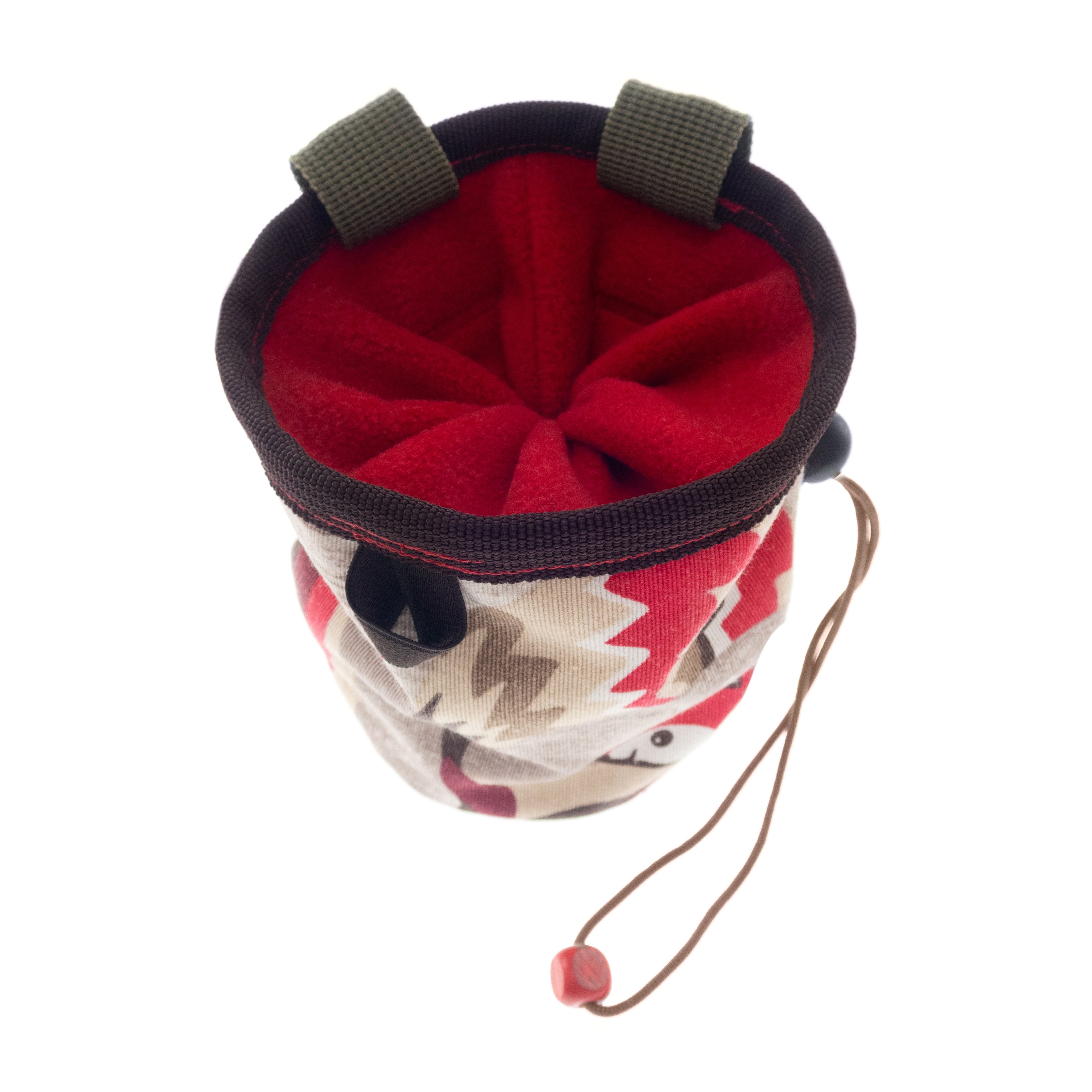 Small Kids Chalk Bag, Cool Fox Rock Climbing Chalk Bag, Best Funny ...