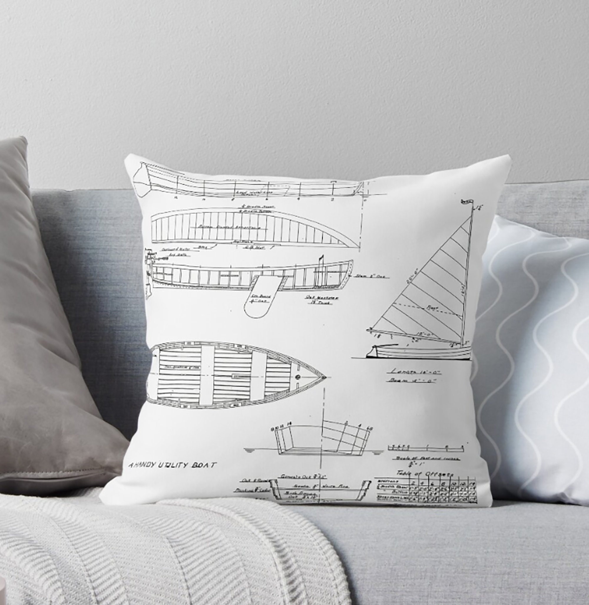 Vintage Boat Drawing Digital Download - Etsy