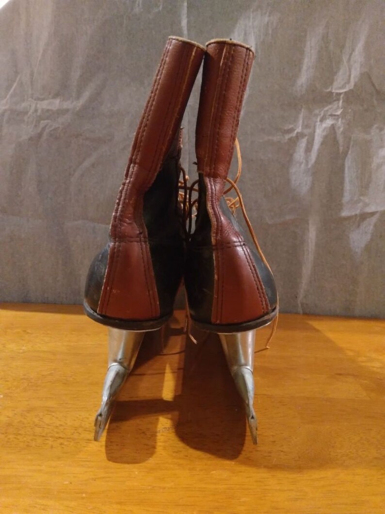 Vintage Mens Two Tone Beaver Canadian Racing Ice Skates - Etsy