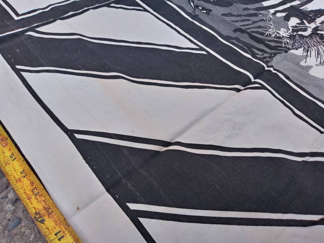 1975 Collectible Frances Butler Zebra Large Hand Printed - Etsy