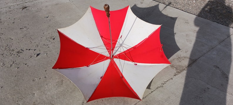 Genuine 1950's 1960's 100% Cotton Parasol Umbrella Made in Japan FREE ...