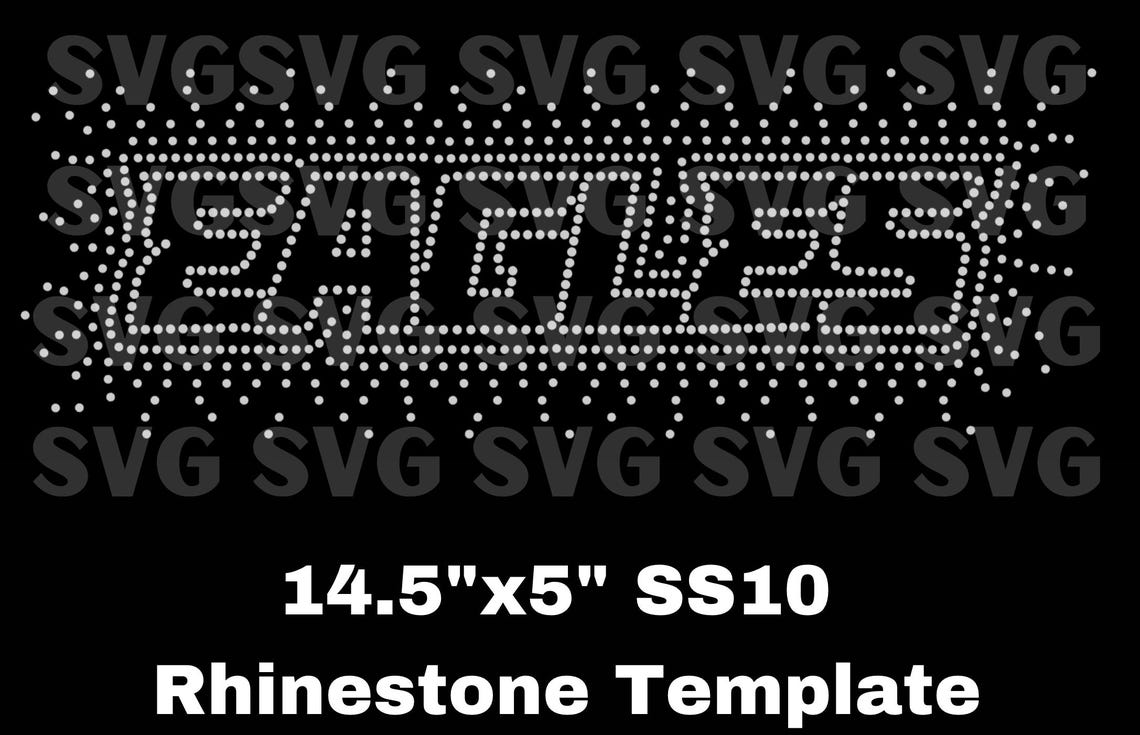 Eagles Rhinestone SS10 Template SVG - Etsy