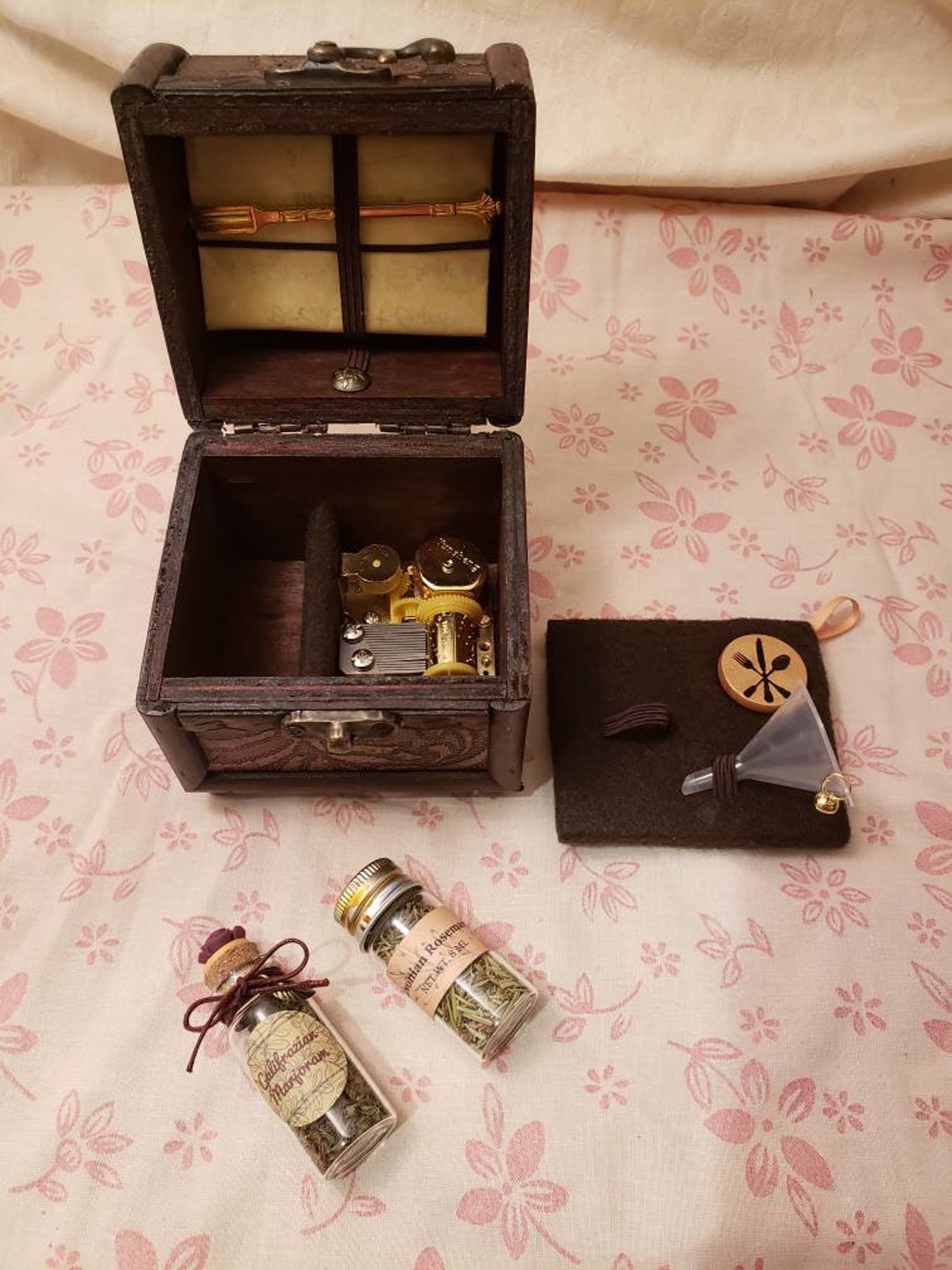 Just Add Magic Music Box/ Spice Box Mystery City Music Box | Etsy