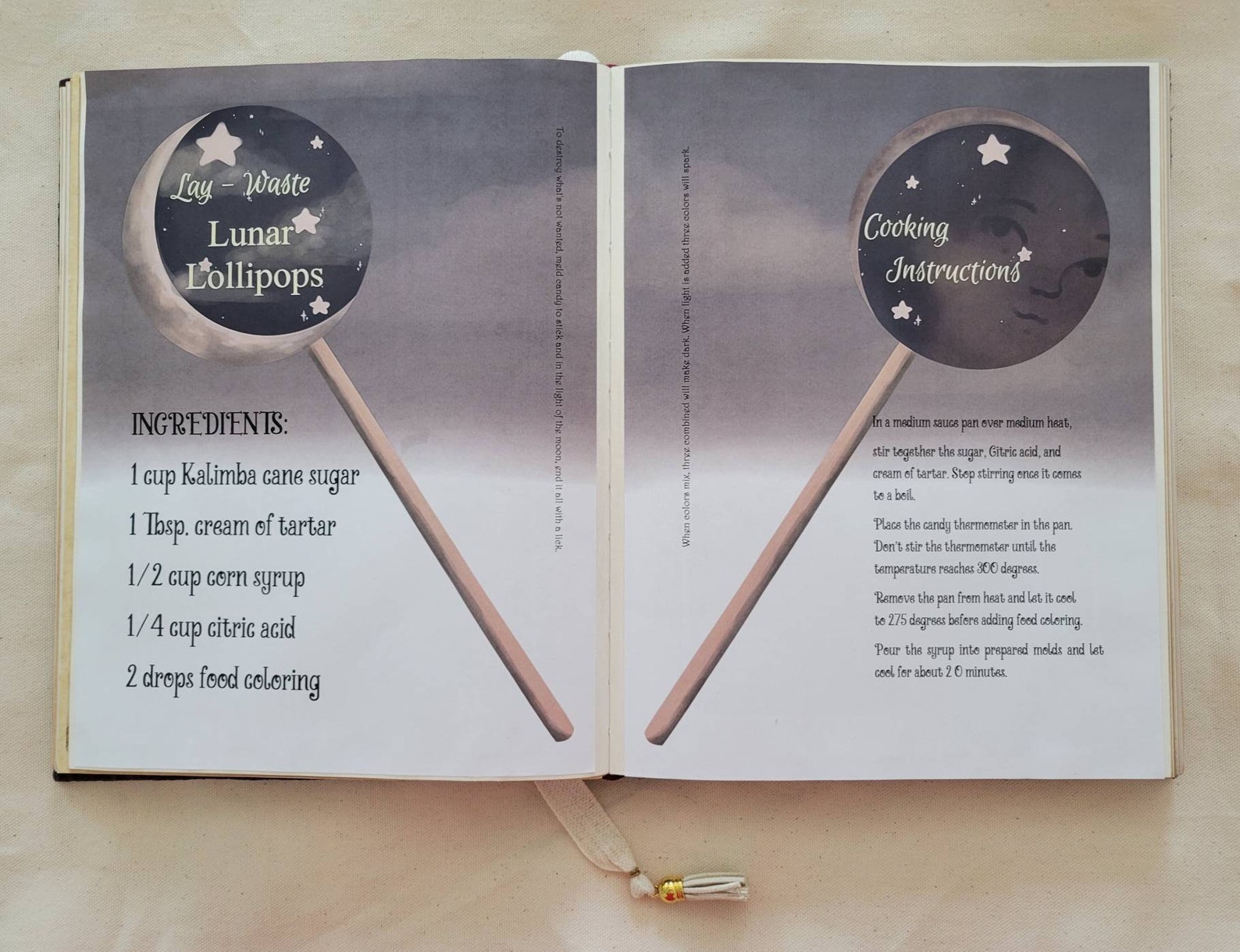 just-add-magic-cookbook-unique-just-add-magic-recipe-book-etsy