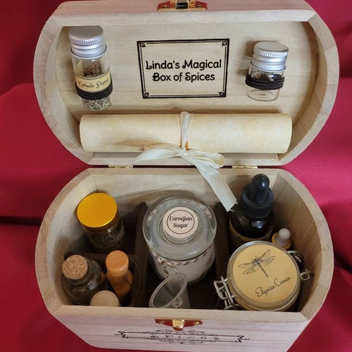 Just Add Magic Cookbook and Spice Box | Etsy