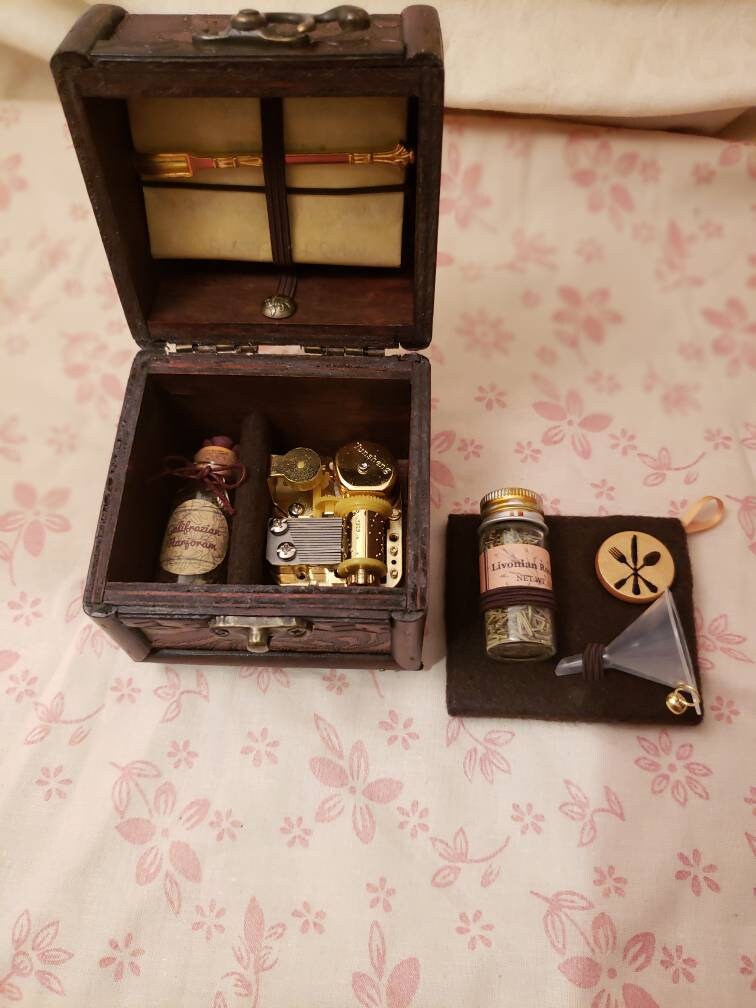 Just Add Magic Music Box/ Spice Box Mystery City Music Box - Etsy