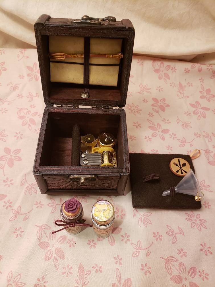 Just Add Magic Music Box/ Spice Box Mystery City Music Box | Etsy
