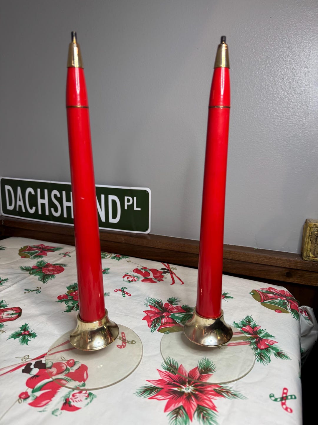 MCM Red Butane Candles - Etsy