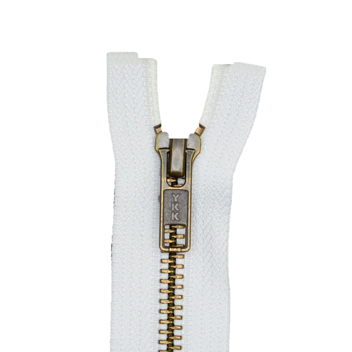 YKK #5 Metal Zipper Antique Brass Finish Closed End - Non-separating - Etsy
