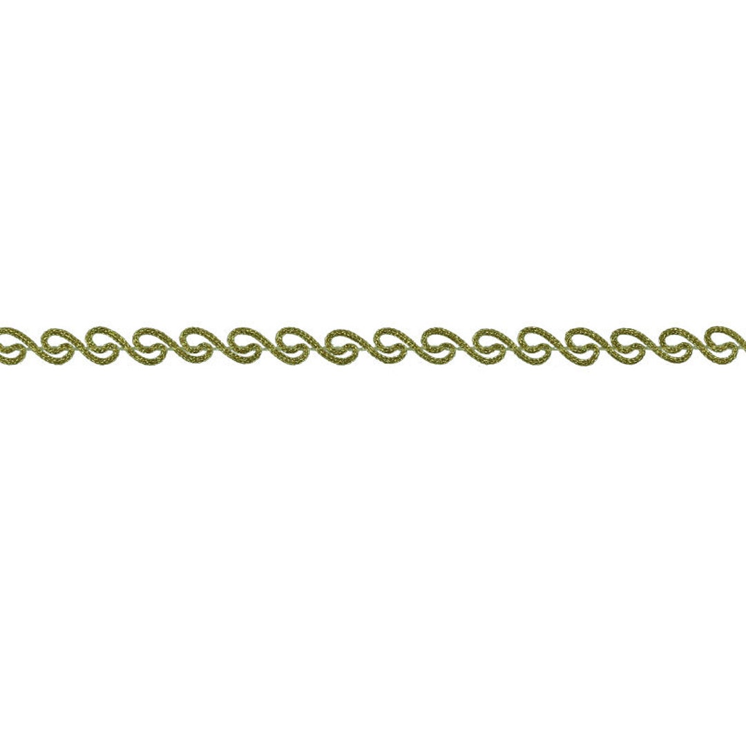 3/8 Inch Metallic Wave Trim-gold - Etsy