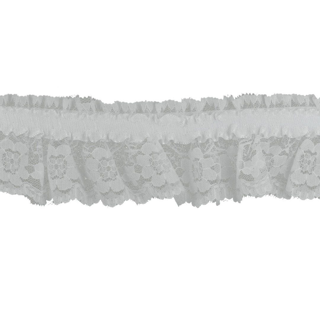 2-3/8 Inch Elasticized Bridal Garter Lace Trim - Etsy