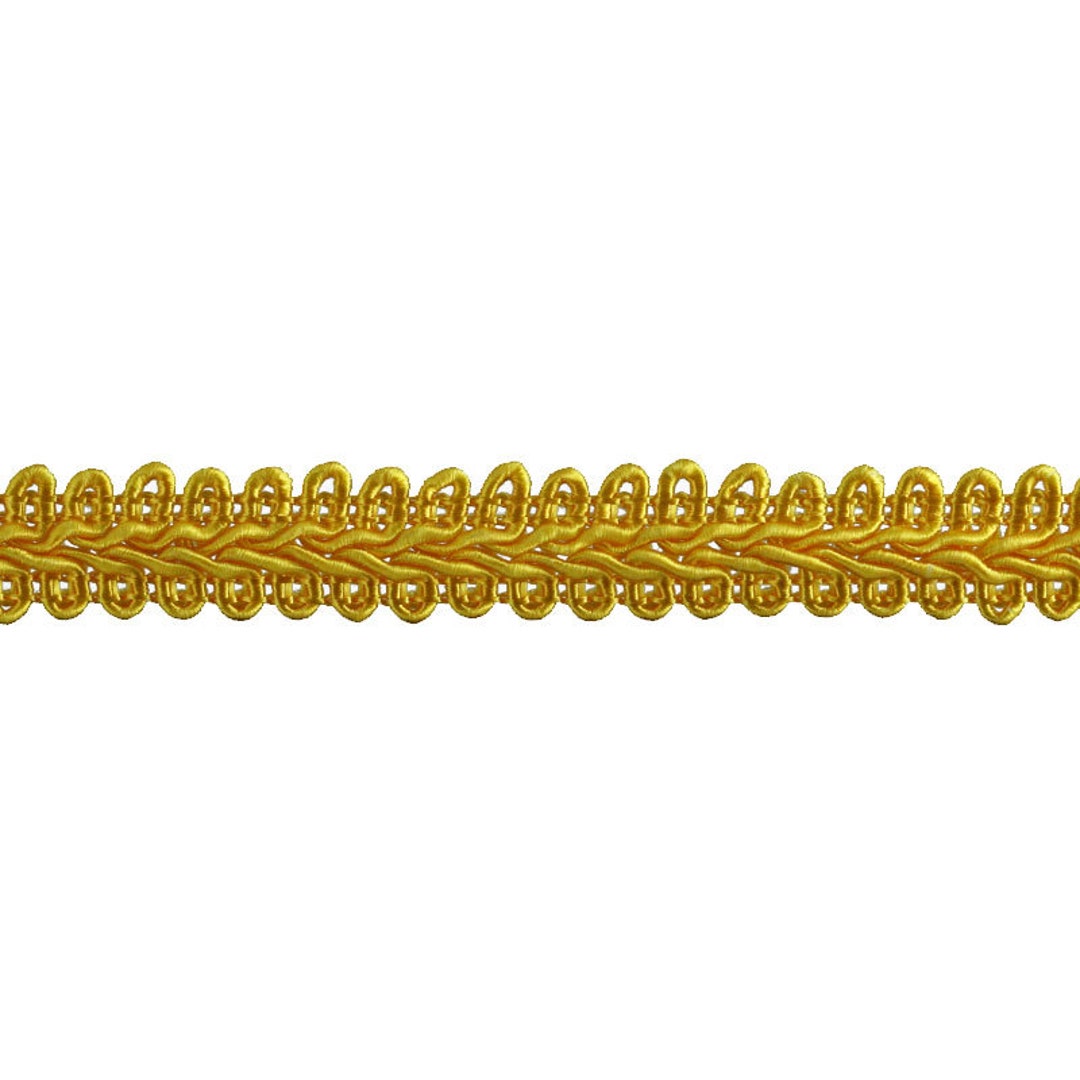 1/2 Inch Chinese Braid Gimp Trim - 10 Colors Available - Etsy