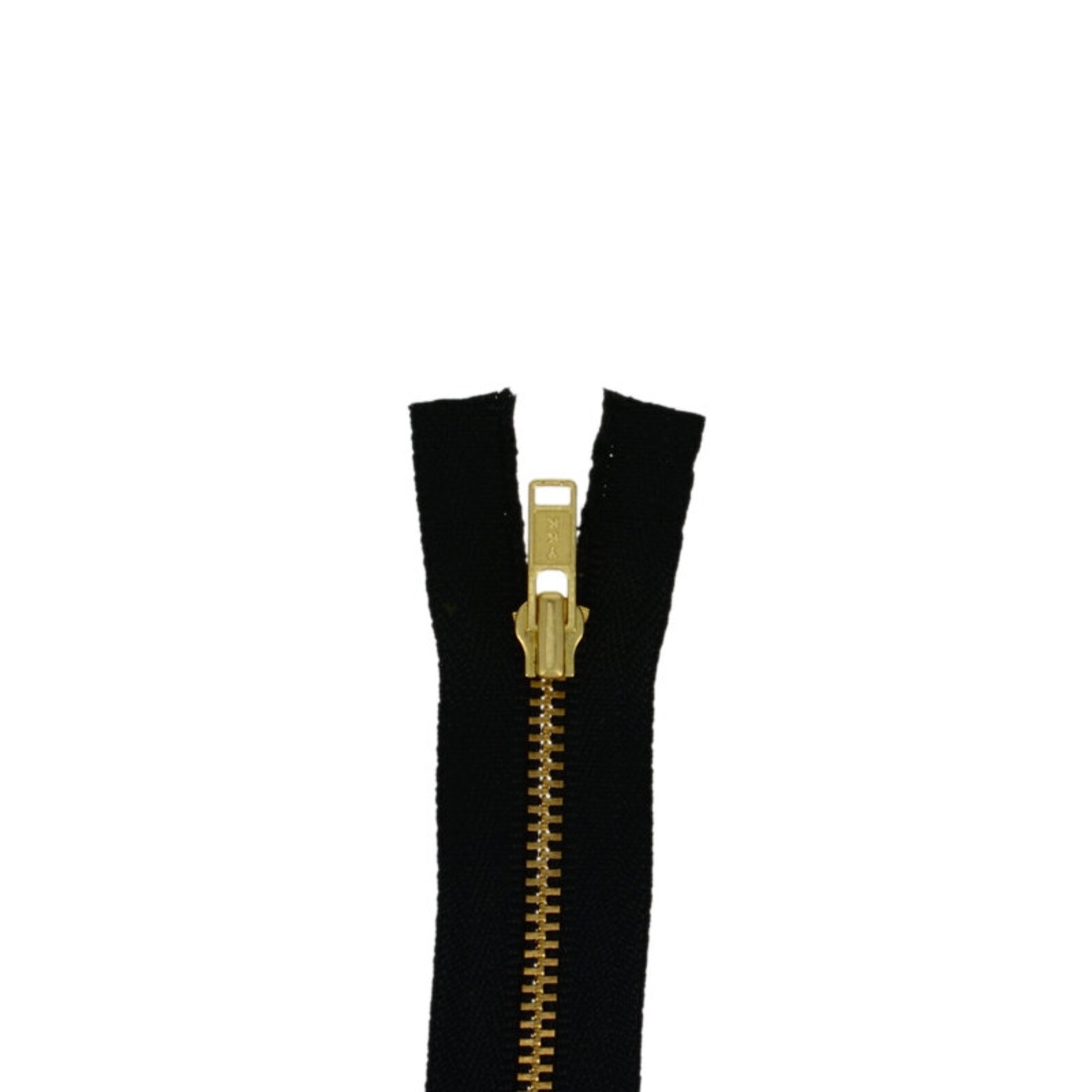 YKK #3 Metal Zipper Brass Finish Closed End - Non-separating - Etsy