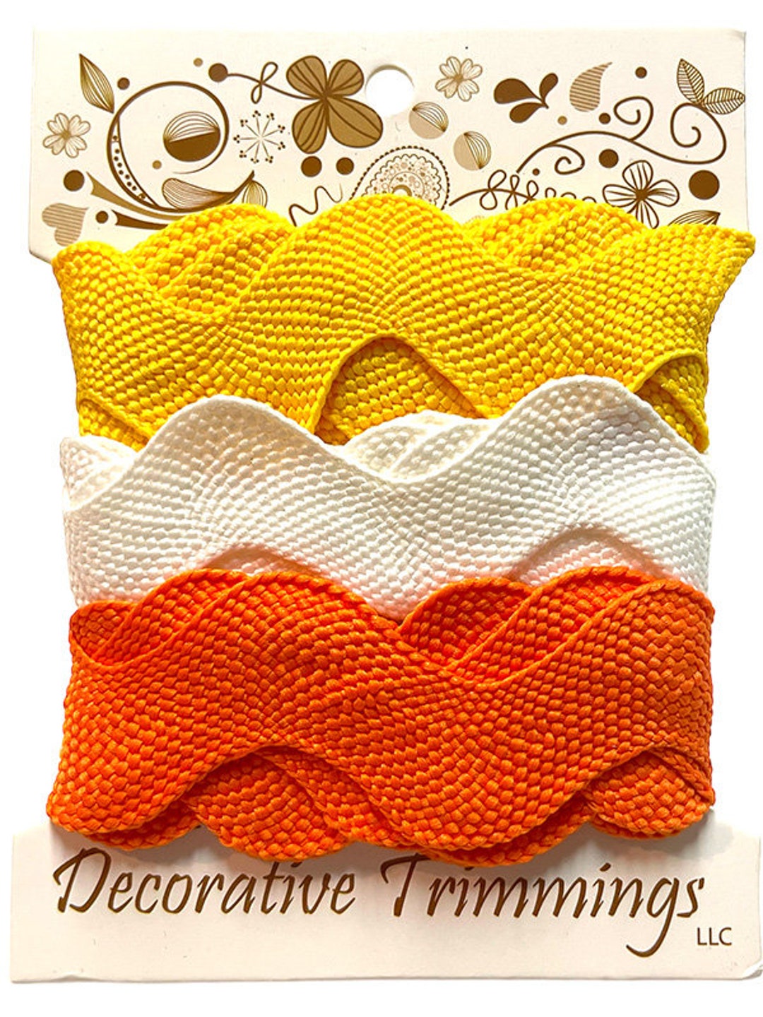 Candy Corn Colors Rick Rack Set - Etsy
