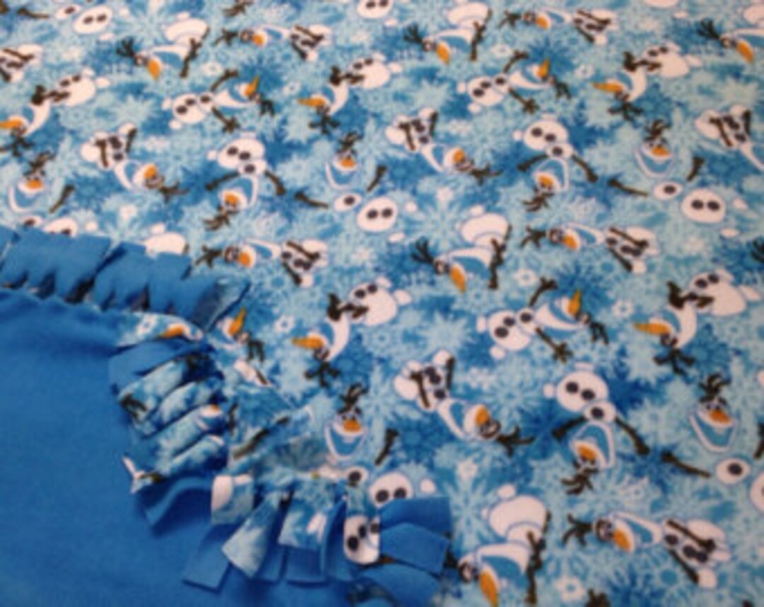 Fleece Olaf Blanket Great Gift for Any Frozen or Olaf Lover Disney ...