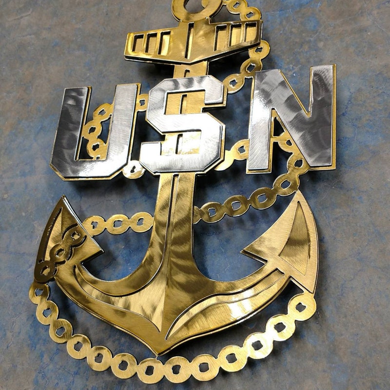 Navy Chief Anchor - Etsy