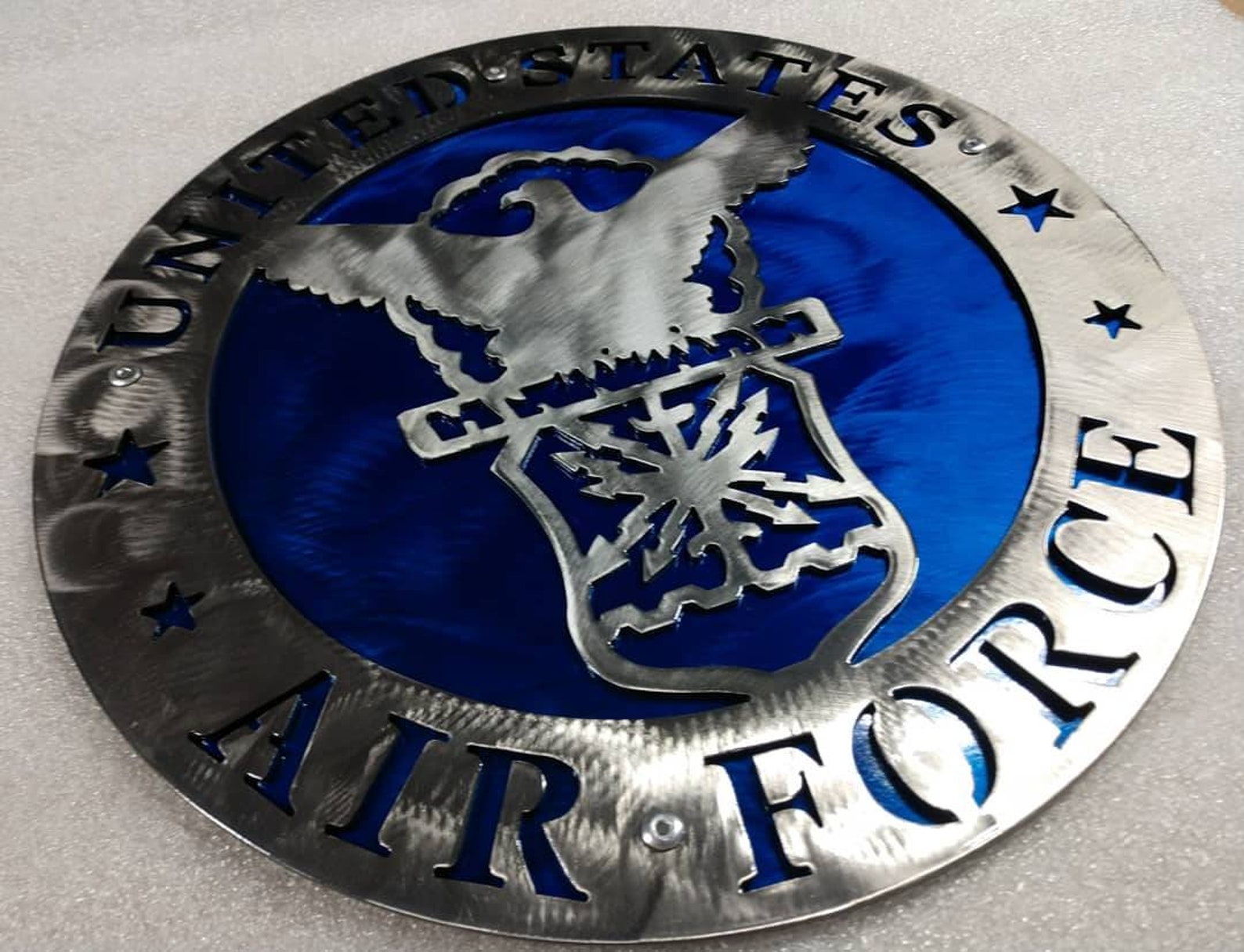 AIR FORCE USAF Military Insignia | Etsy