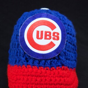 Crochet Chicago Cubs Baby Photo Prop, Newborn, Outfit, Crochet Set, Bat ...