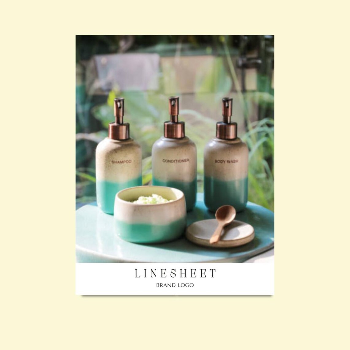 Wholesale Line Sheet Template Fashion, Jewelry, Beauty, Candle ...