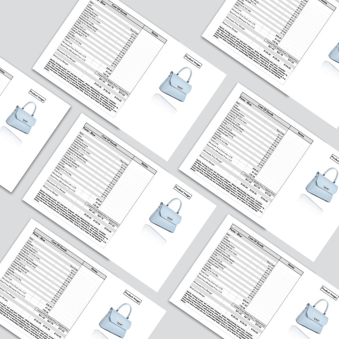 Product Pricing Calculator Excel & Numbers Template | Product Pricing ...