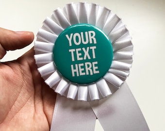 Custom Award Ribbon - Etsy