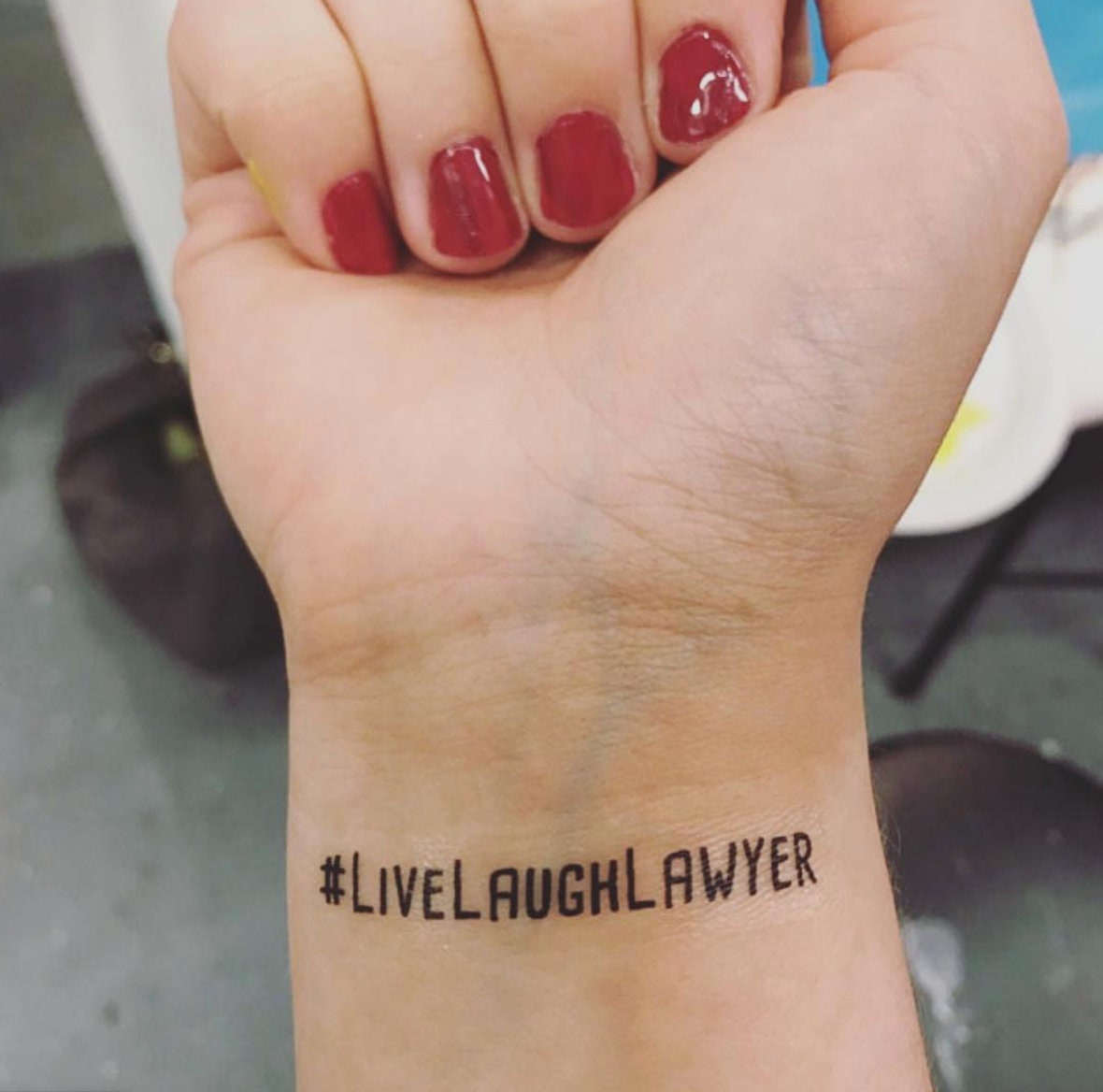 Bachelorette Party Mini Temporary Tattoos // Custom Hashtag - Etsy