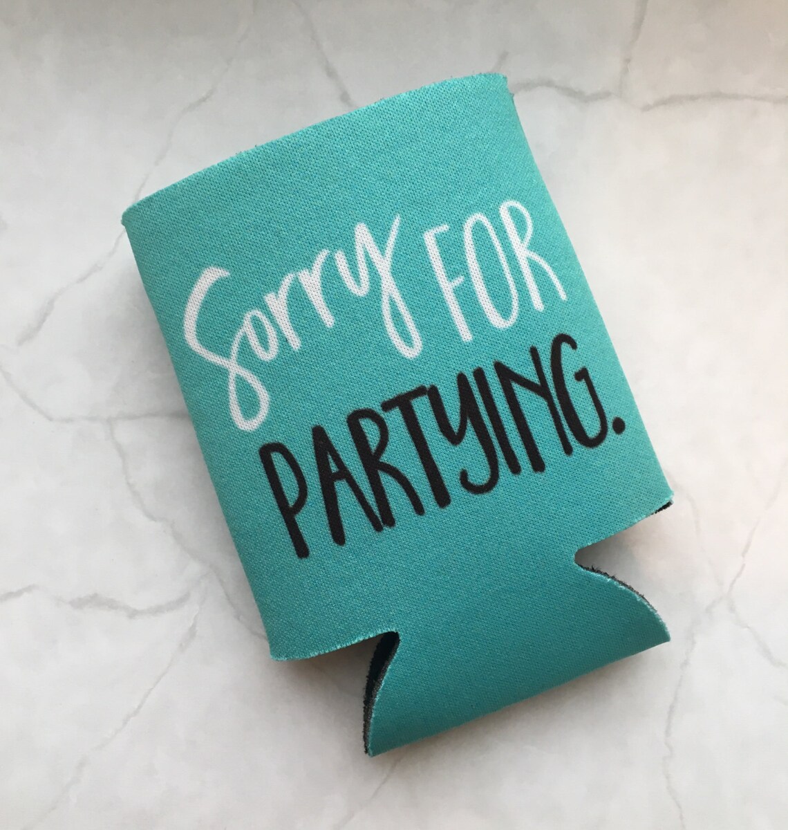 Sorry for Partying Beverage Holder // Party or Bachelorette - Etsy