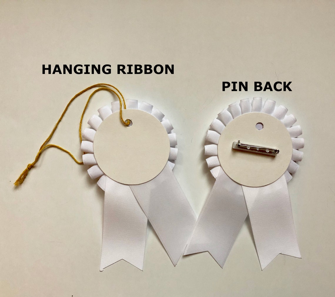 Custom Personalized Award Ribbon // Bachelorette Superlatives - Etsy