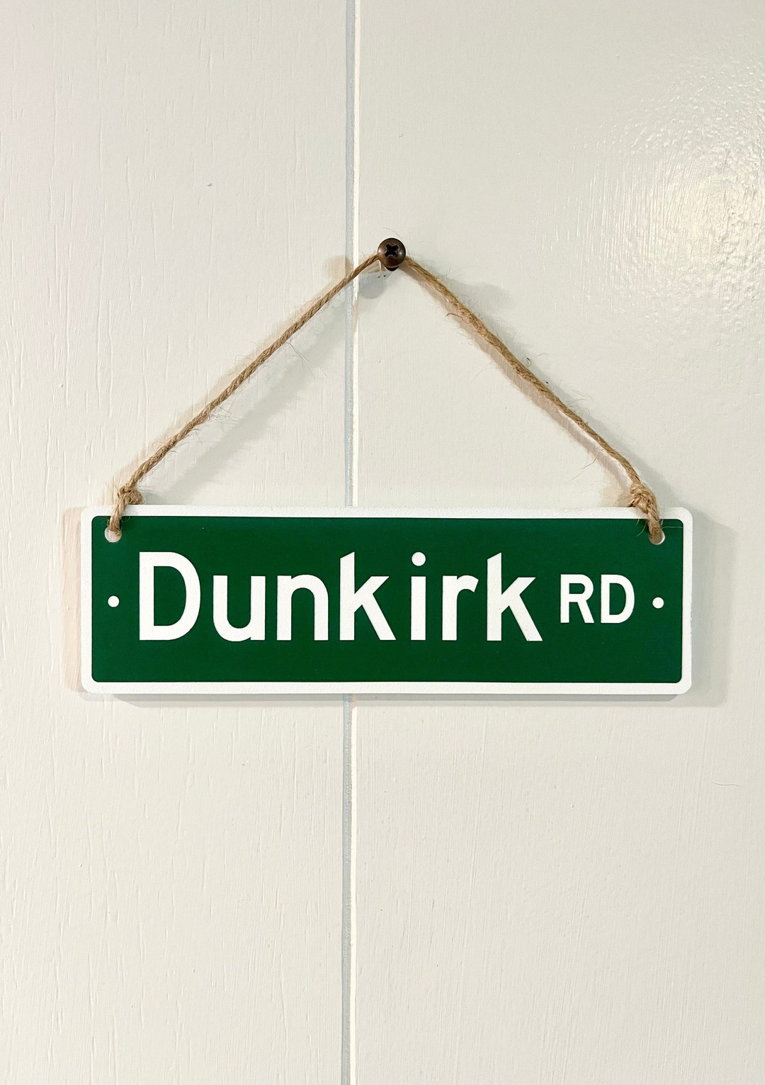 Street Sign Mini Hanging Sign // Custom Laser Engraved Acrylic Sign ...