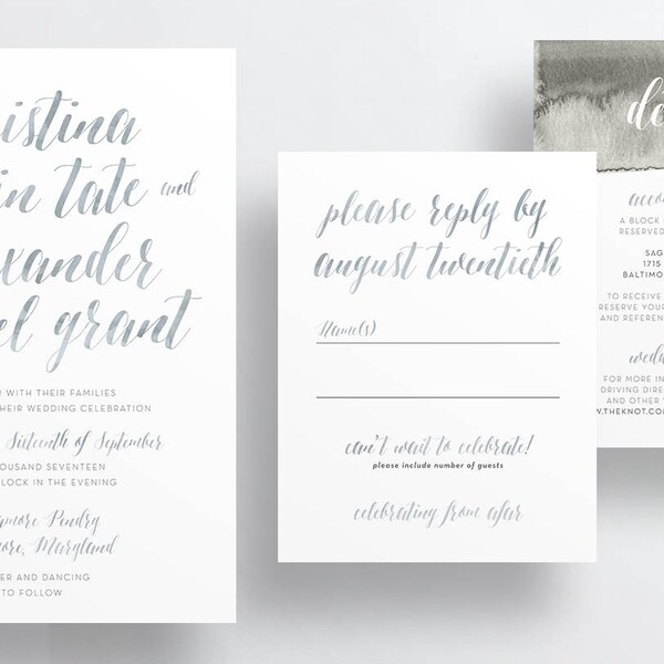 Watercolor Invites - Etsy