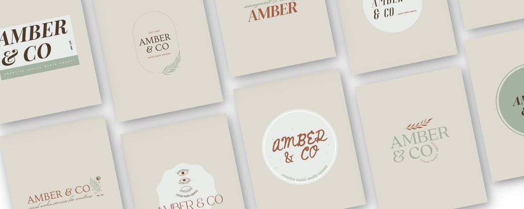 10 Customizable Logo Templates Custom Logo DIY Logo Logo Branding ...