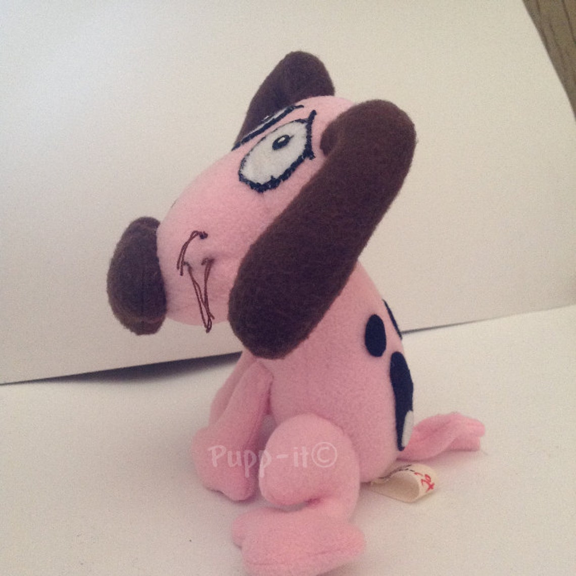 Plush Courage the Cowardly Dog - Etsy