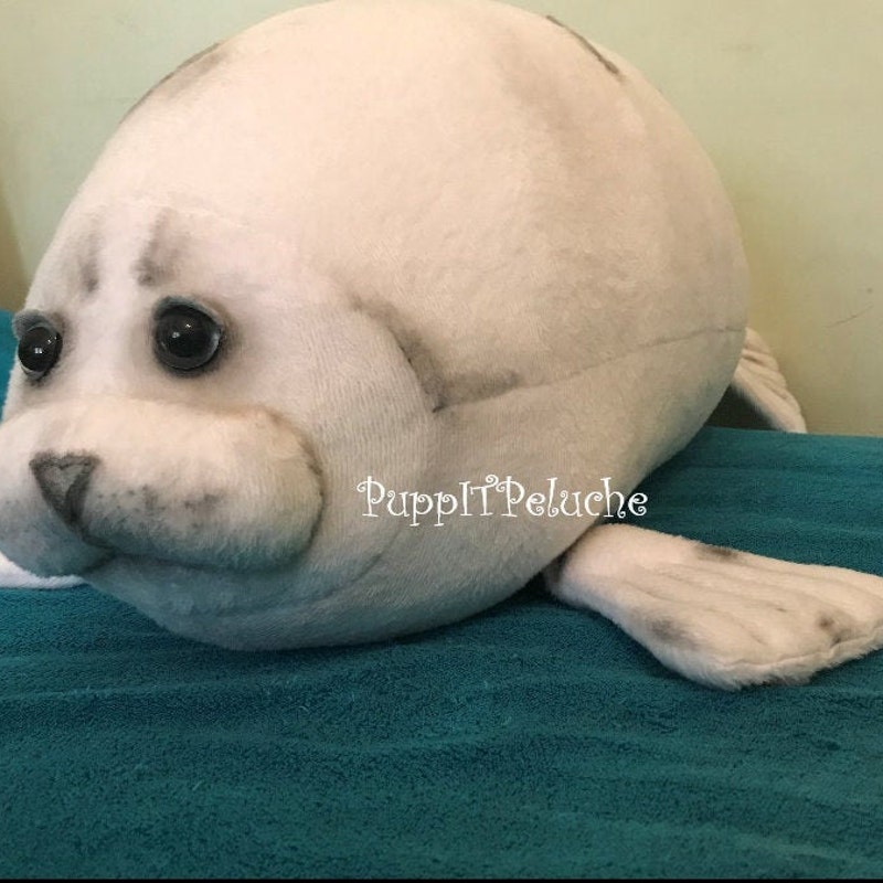 Seal Toy Plushie - Etsy