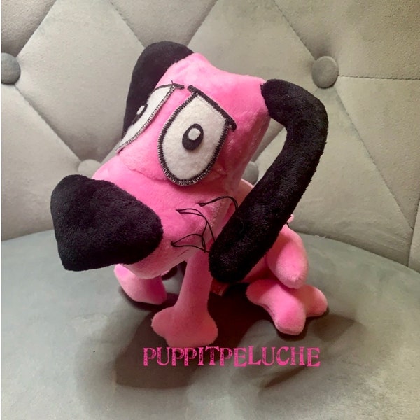 Courage the Cowardly Dog Plush - Etsy
